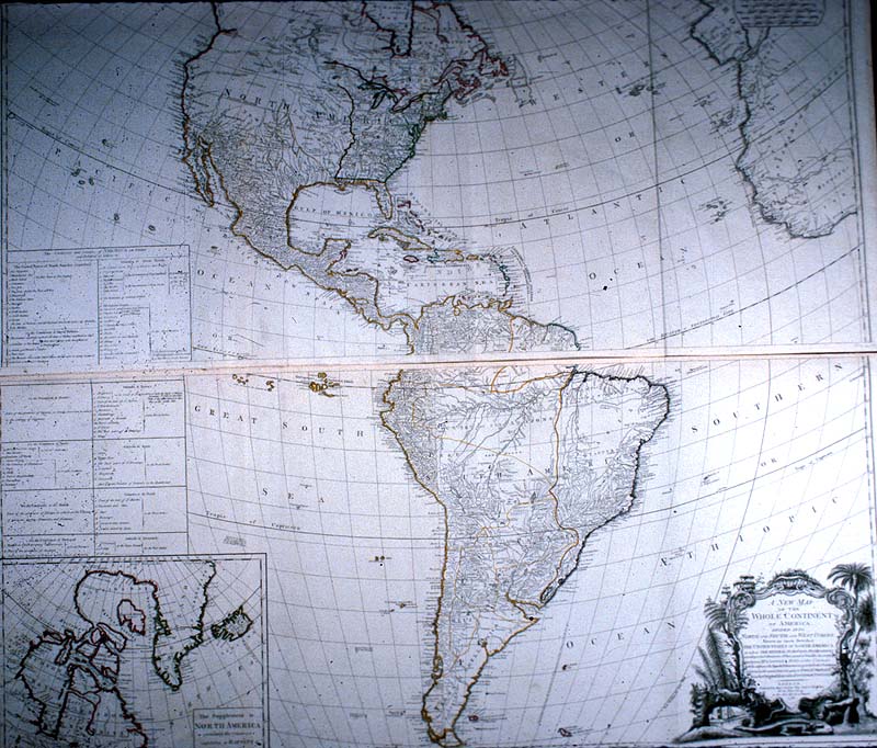 New Map of the Whole Continent of America, divided into North and South ...
