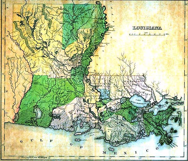 Geographical, Statistical, and Historical Map of Louisiana | Louisiana ... Geographical, Statistical, and Historical Map of Louisiana | Louisiana ...