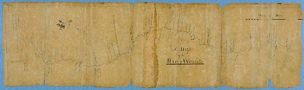 [Map of the River Washita from Bayou Tensas, La. to Hot Springs, Ark ...